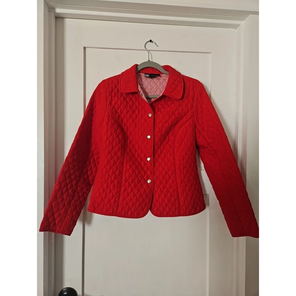 The Unbranded Brand | Jackets & Coats | Rl Richard New York Red Quilted ...